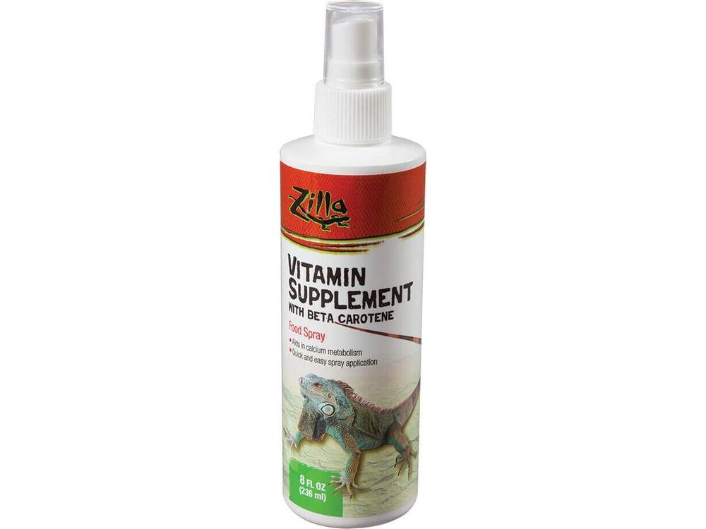 Zilla Vitamin Supplement Spray for Reptiles | ReptileSupply.com