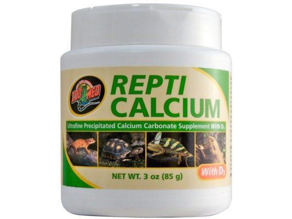 Zoo Med Repti Calcium with D3 3oz - Reptile Calcium Supplement ...