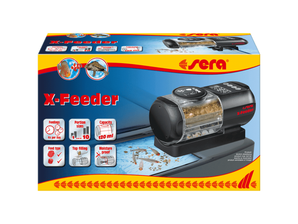 Sera X-Feeder: Automatic Aquarium Feeder for Flakes & Granules
