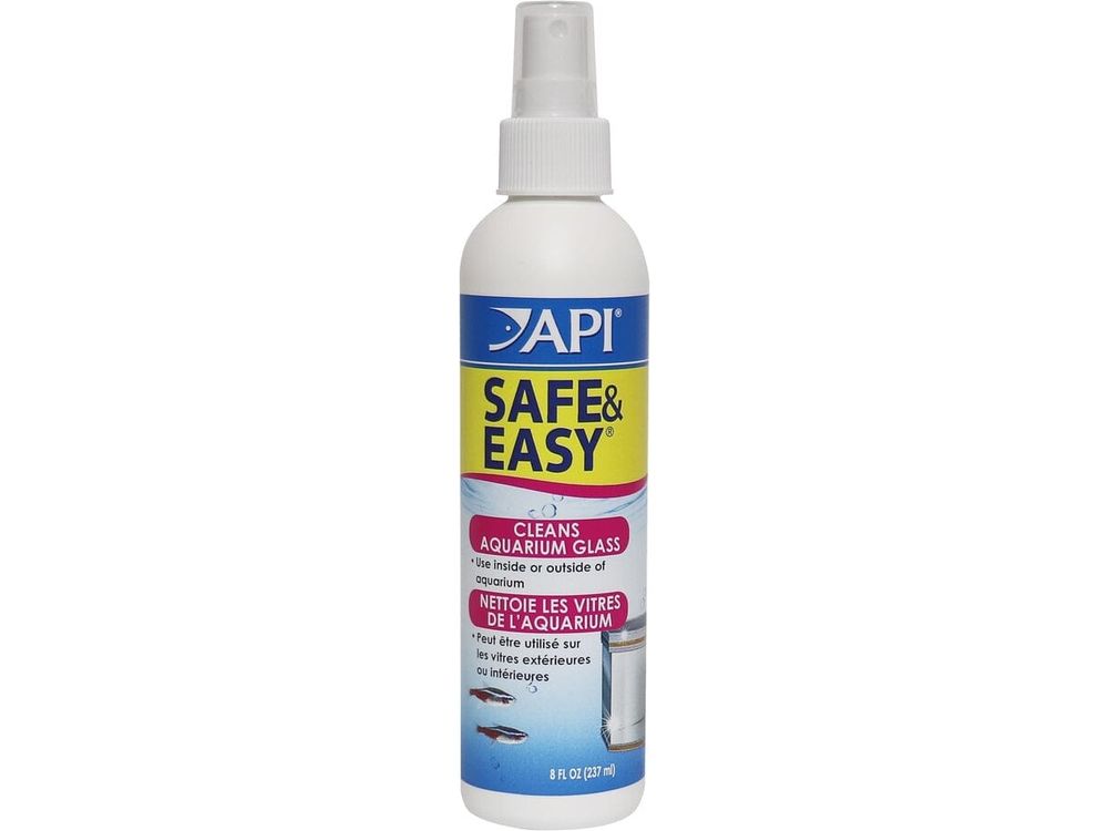 API Safe & Easy Aquarium Glass Cleaner 8oz - Effective Cleaning Spray