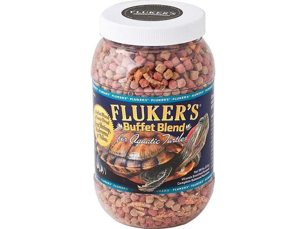 Fluker's Buffet Blend Aquatic Turtle Food Freeze Dried 7.5 oz