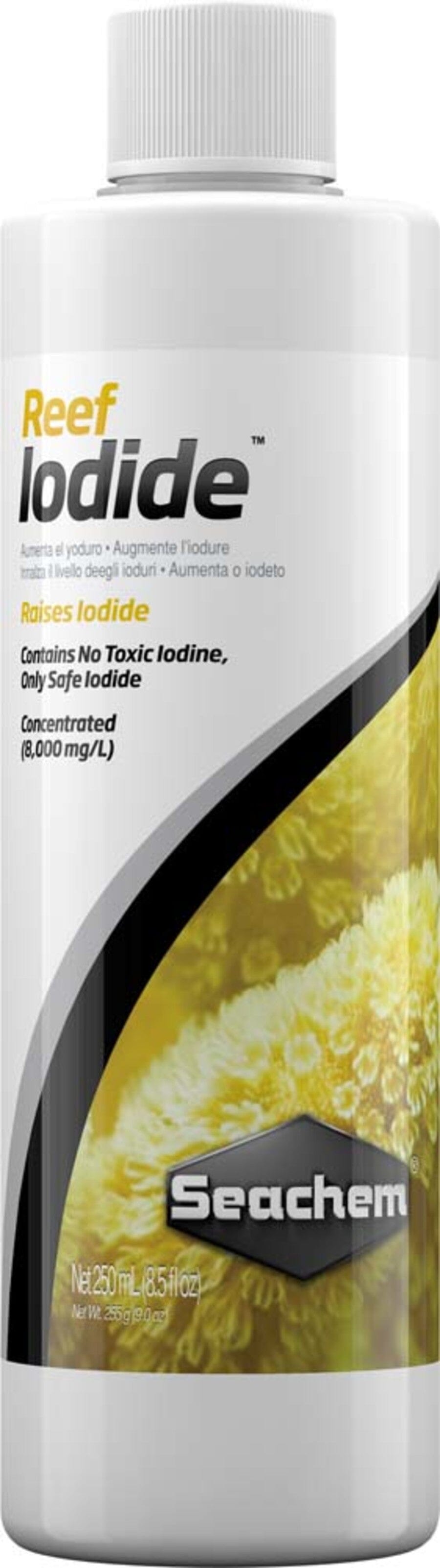 Seachem Reef Iodide Supplement 8.5 fl oz for Reef Aquaria