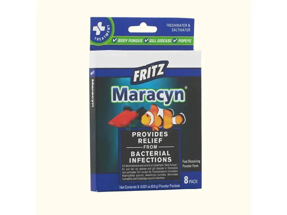 Fritz Maracyn 10pk - Broad-Spectrum Antibiotic for Fish Disease