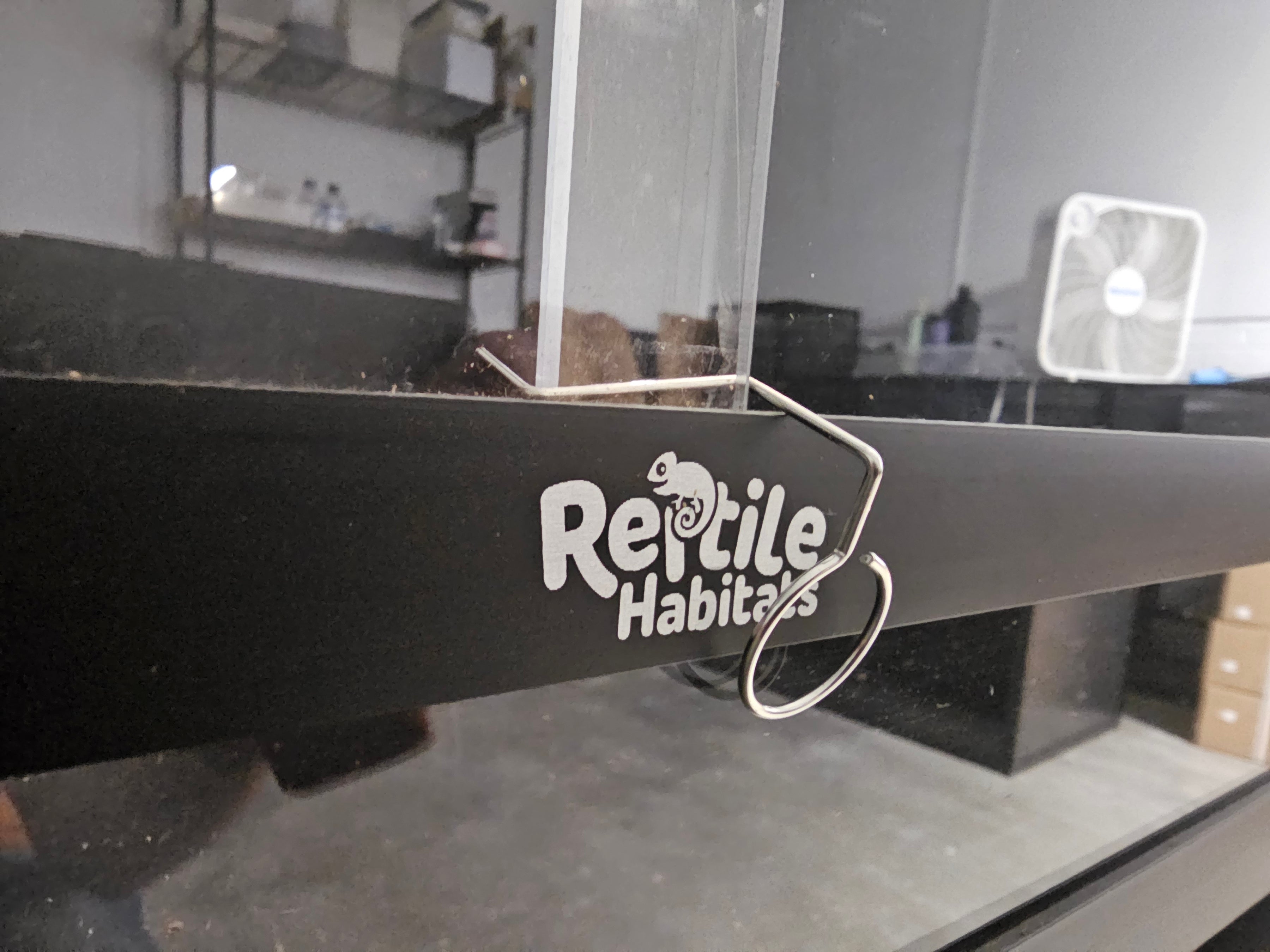 Wire Door Lock for Reptile Enclosure